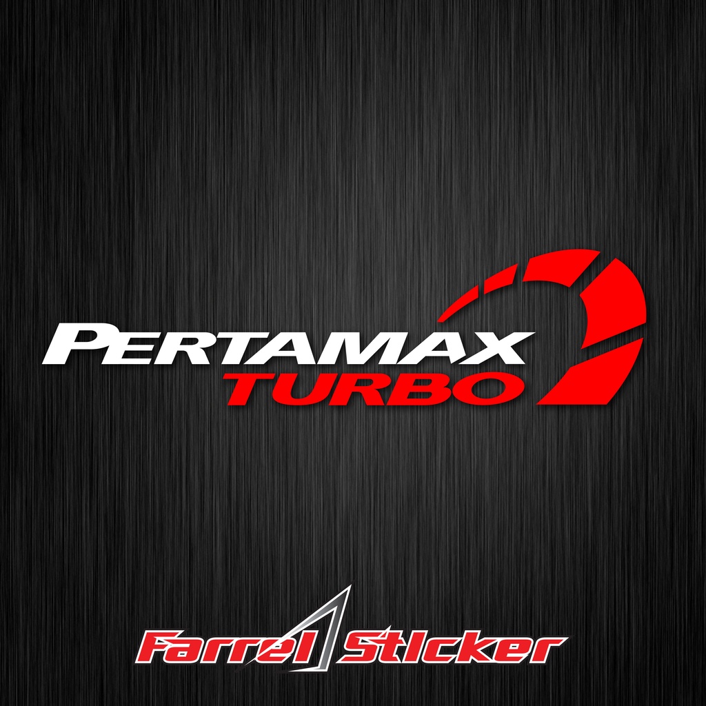 Jual STIKER sticker PERTAMAX TURBO 12 CM | Shopee Indonesia