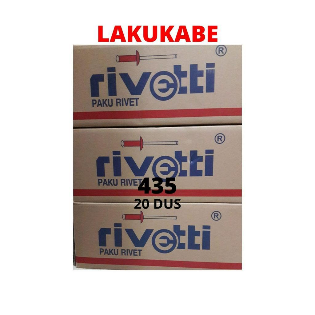 Jual GOJEK GOSEND GRAB INSTANT 1 CARTON PAKU RIVET MERK RIVETTI 435 ...