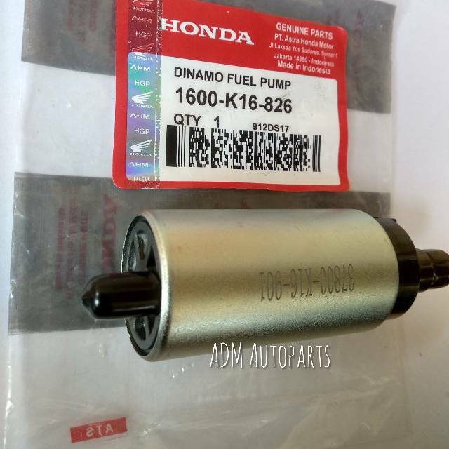 Jual Rotak fuel pump k16 KEIHIN ORI for Honda beat fi-vario125 fi old ...