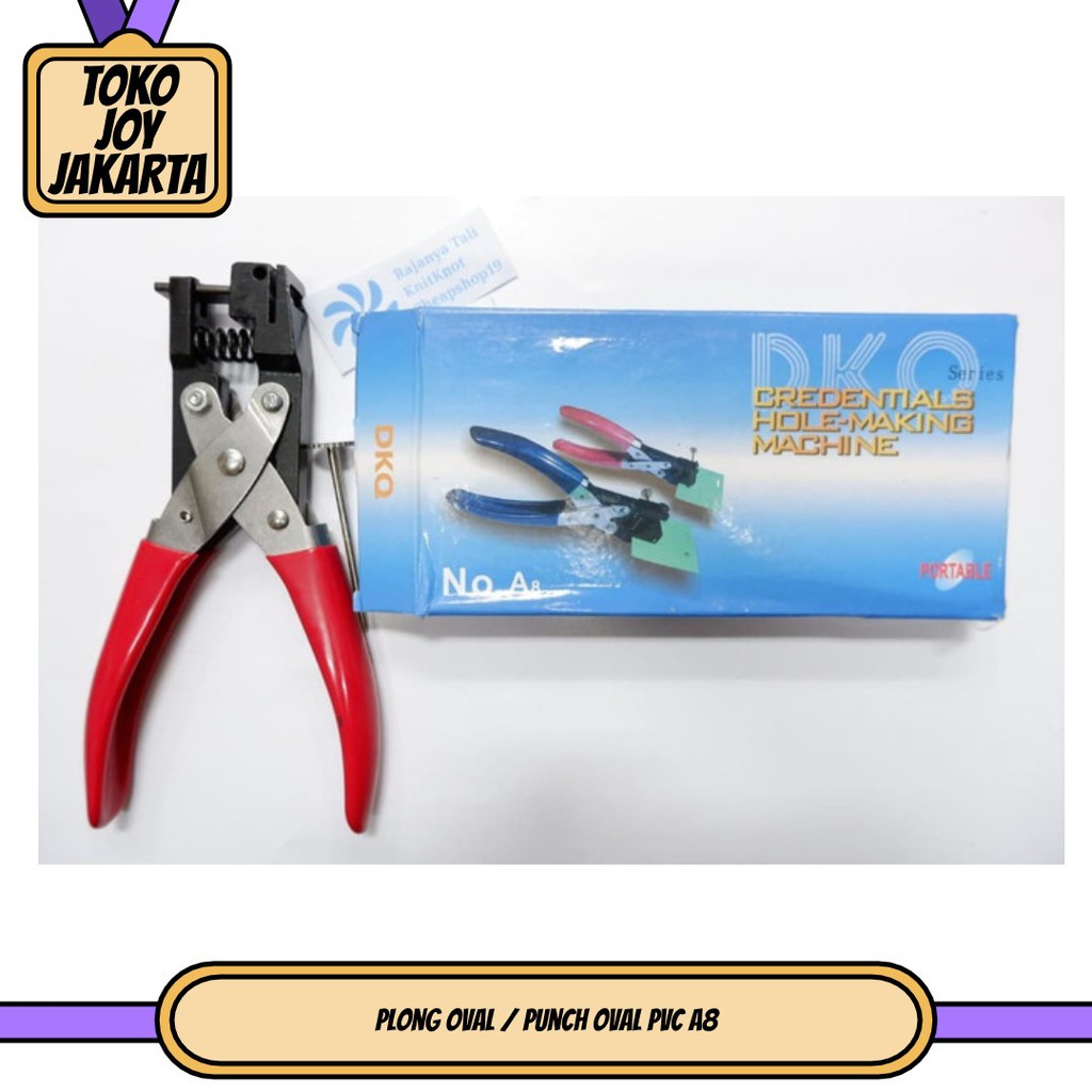 Jual Plong Oval / Punch Oval PVC A8 | Shopee Indonesia