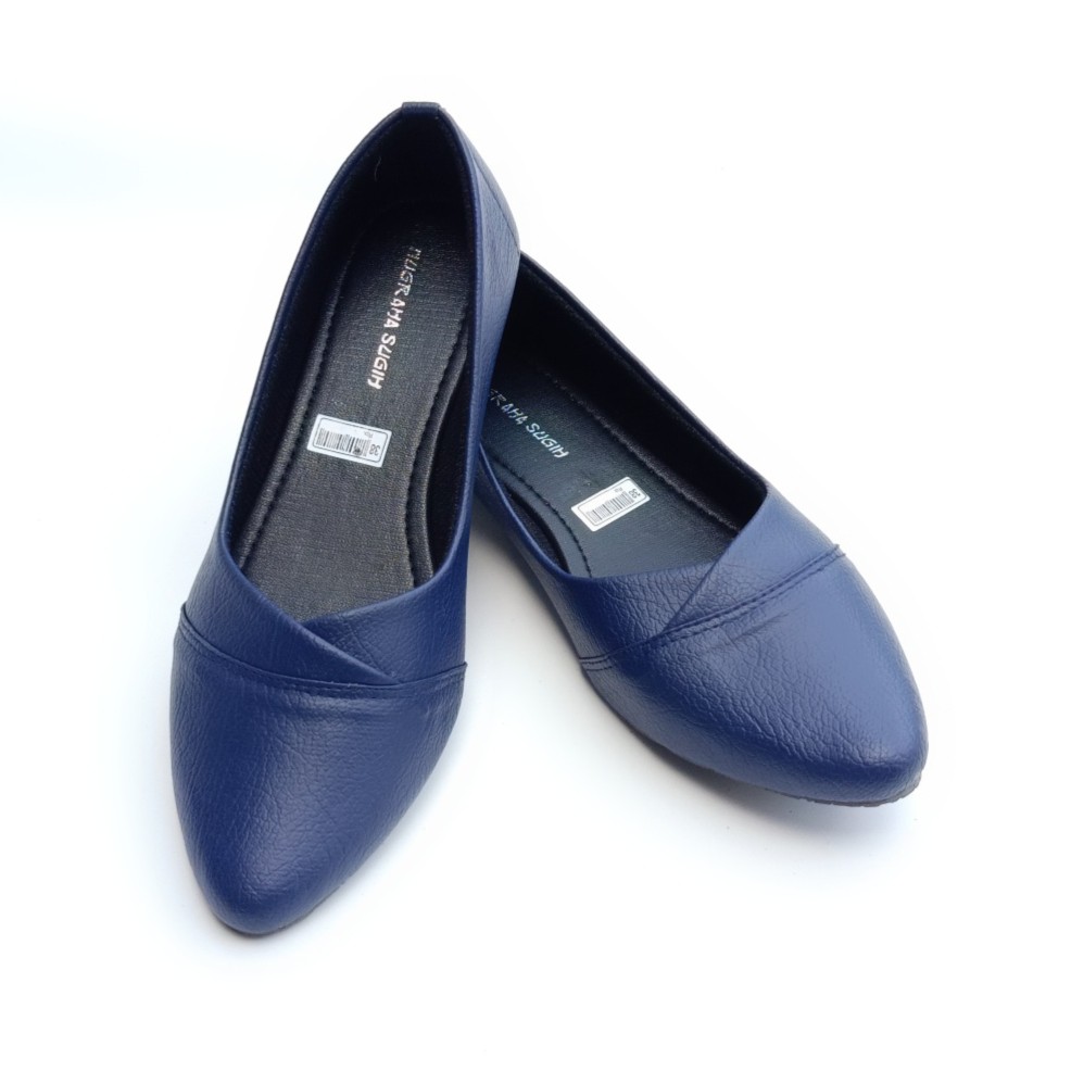 Jual Sepatu Wanita Flat Shoes Pansus Pentopel Sepatu Kerja Wanita - H07 ...