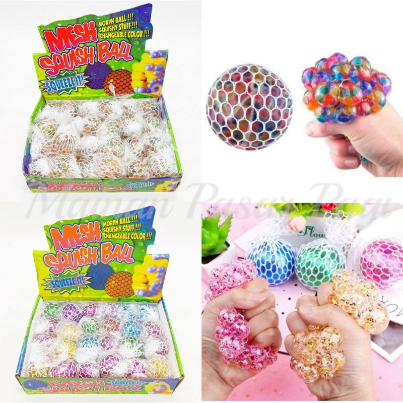 Jual Mainan Anak Squishy stress ball/Squishy anggur/Squishy pencet ...