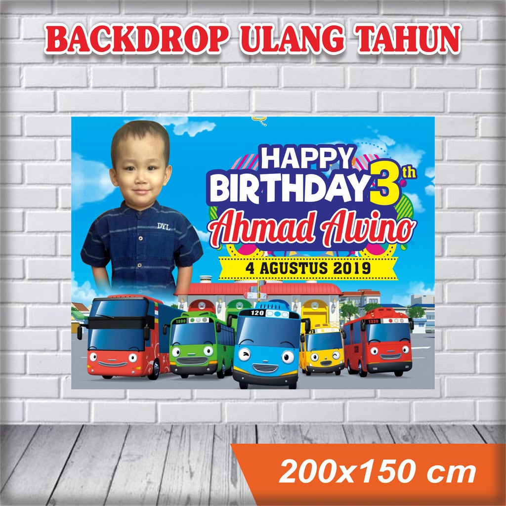 Jual BANNER ULANG TAHUN / BACKDROP ULTAH / SPANDUK ULANG TAHUN ULTAH ...