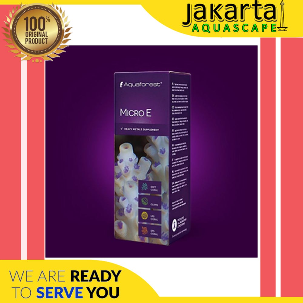 Jual Aquaforest Micro E 50 ml ORIGINAL-GARANSI AQUASCAPE | Shopee Indonesia