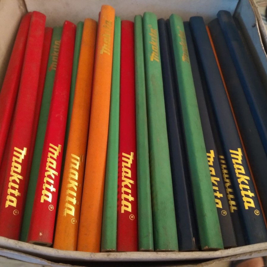 Jual Makita Pensil Tukang Petelot Alat Tulis Stationery Bangunan ...
