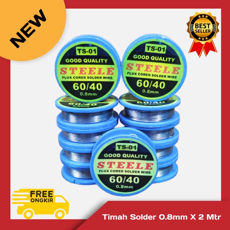 Jual Timah Solder / Vander Timah Solder 0.8mm 60/40 | Shopee Indonesia