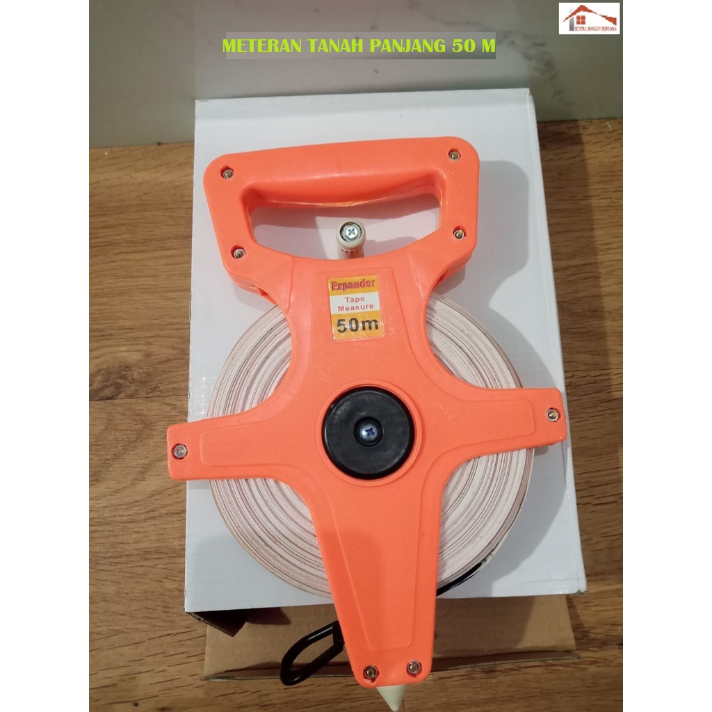 Jual Meteran tancap 50M/meteran roll gulung tanam tanah bangunan ...