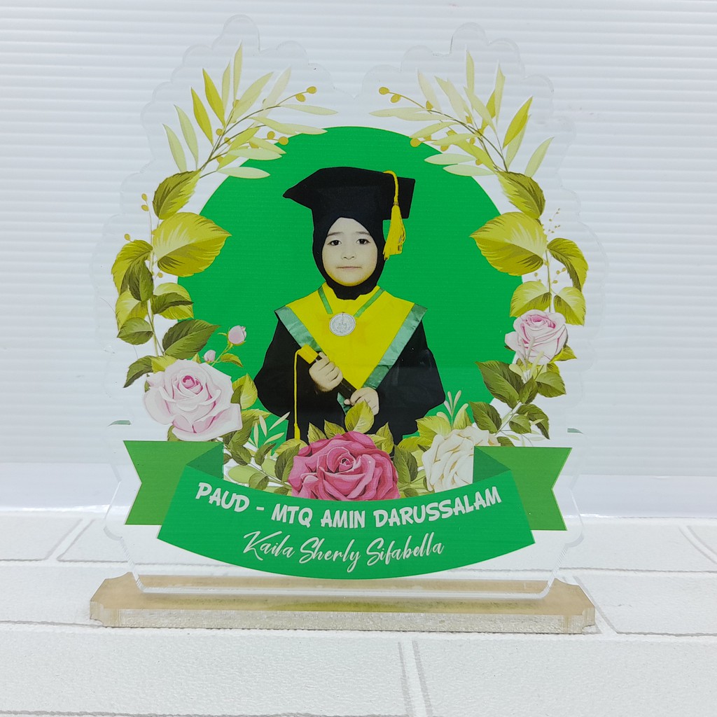 Jual Plakat Akrilik Wisuda /Plakat Acrylic Wisuda Anak Bahan 10MM ...
