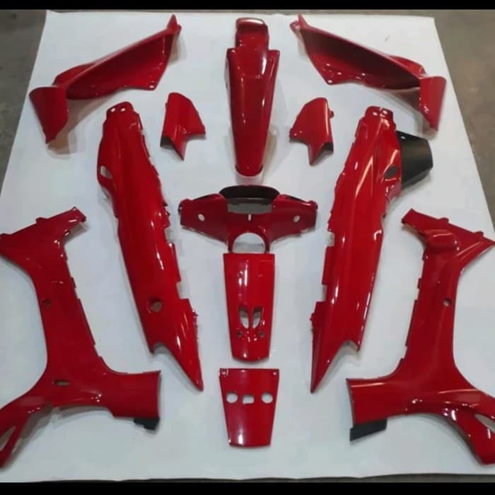 Jual Cover Full Body Halus Yamaha F1ZR / VEGA Lama Merah | Shopee Indonesia
