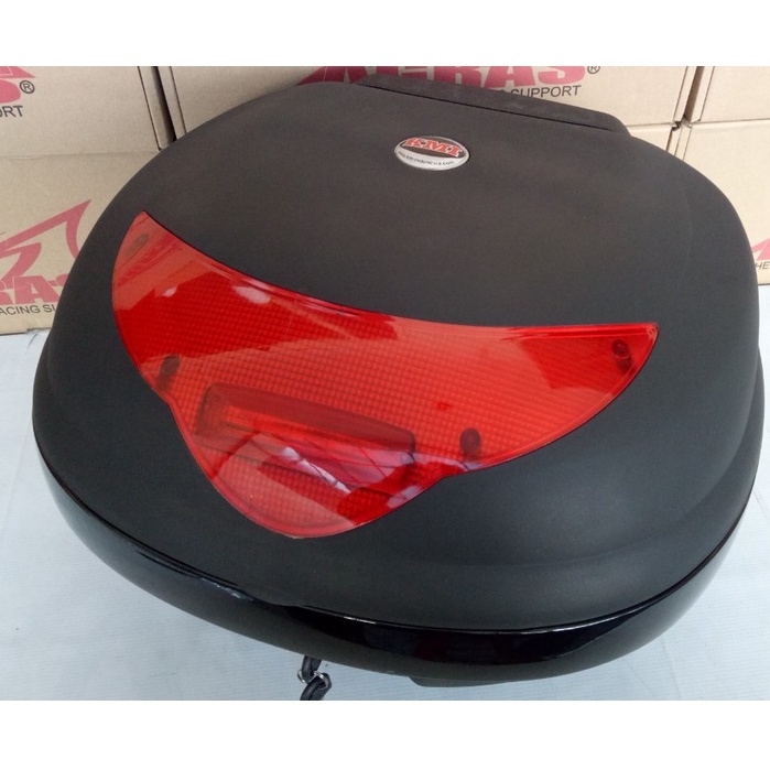Jual BOX BARANG KMI TYPE 688 / REAR BOX UNIVERSAL MOTOR HITAM | Shopee ...