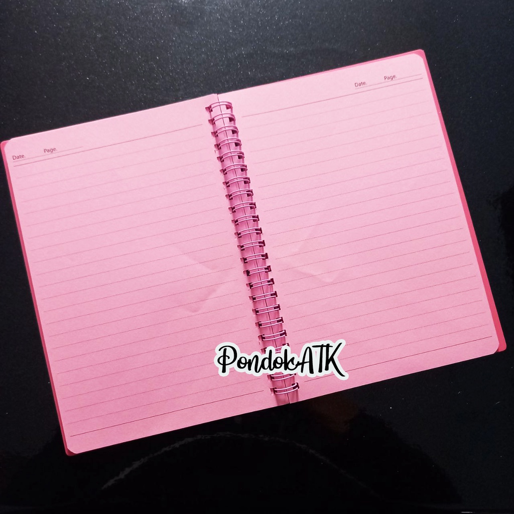 Jual Notes Spiral Kertas Berwarna A5 The Coil Buku Catatan Warna ...