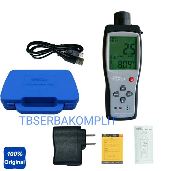 Jual Ammonia NH3 Gas Detector SmartSensor AR8500 Range 0 to 100 PPM Alat Ukur Deteksi Kebocoran ...