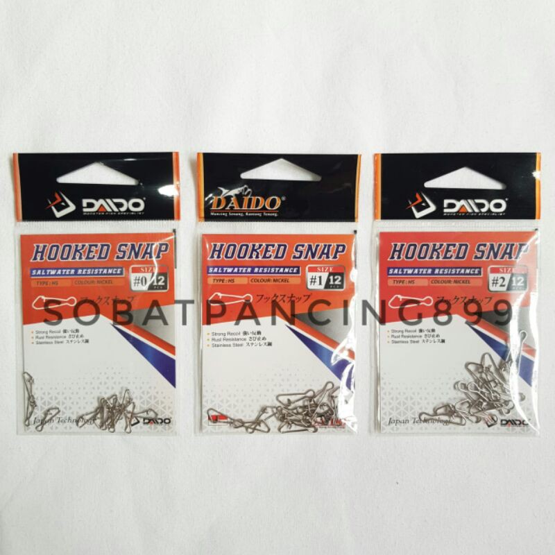 Jual Peniti daido (hooked snap) | Shopee Indonesia