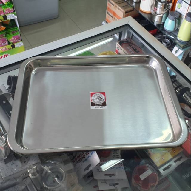 Jual 130036 Nampan, Rectangular Tray 14", SUS 304, Zebra made in ...