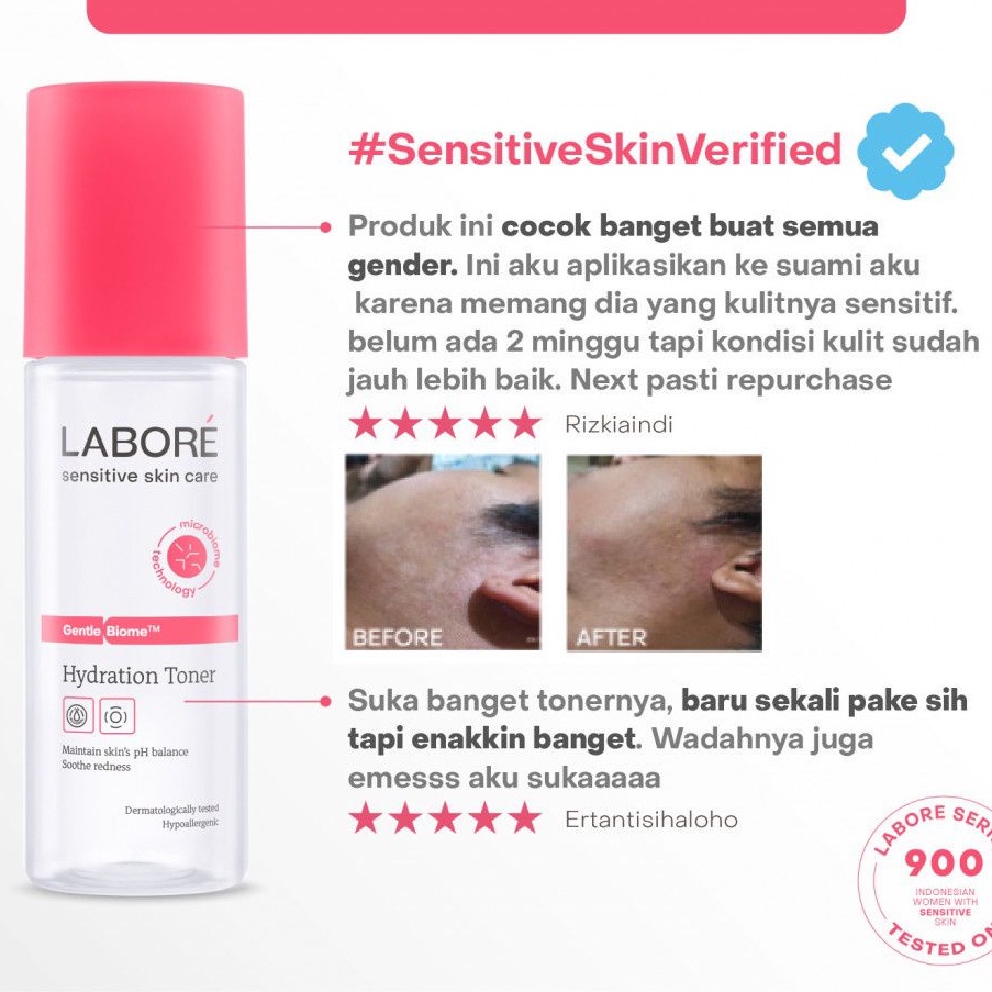 Jual LABORE GentleBiome Hydration Toner 100ml - Hydrating Toner ...
