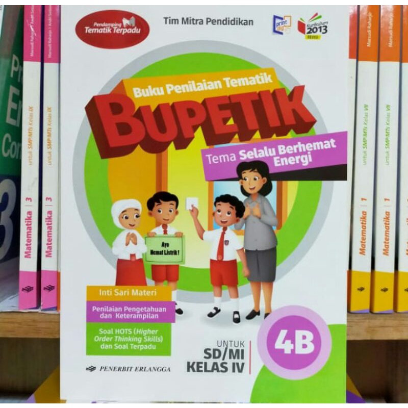 Jual buku Bupati kelas 4B tim Mitra pendidikan Kurikulum 2013 Edisini Revisi Erlangga | Shopee ...