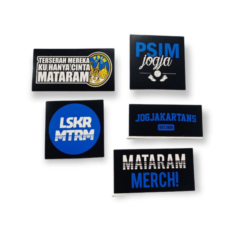 Jual Sticker Pack #7 PSIM Yogyakarta Isi 5 pcs (Bahan Graftac) | Shopee ...