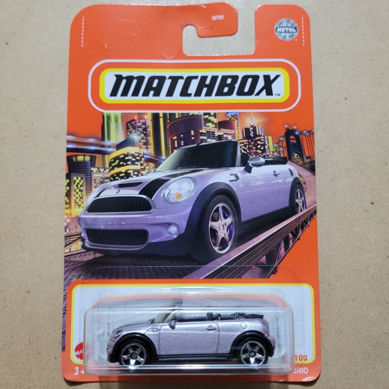 Jual MATCHBOX 2010 MINI COOPER S CABRIO [ PURPLE ] | Shopee Indonesia