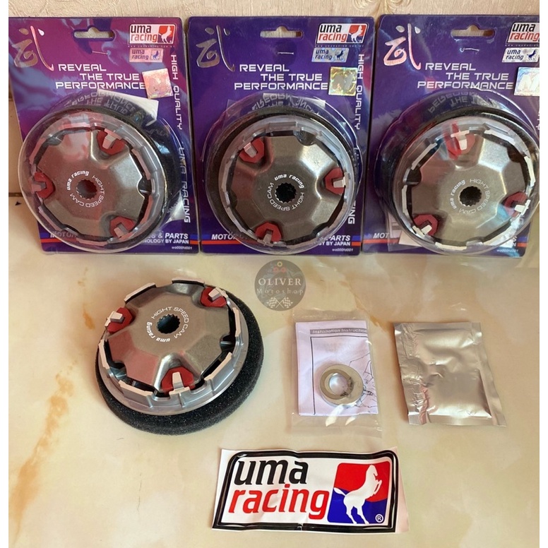 Jual Pulley Kit CVT Rumah Roller Set Uma Racing Yamaha Mio Karbu Mio Soul ORIGINAL | Shopee ...