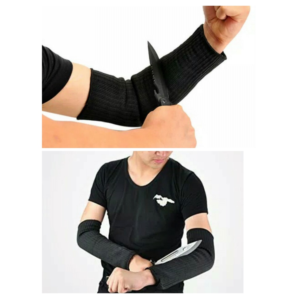 Jual Decker deker sarung tangan anti pisau sarung lengan arm sleeve arm ...