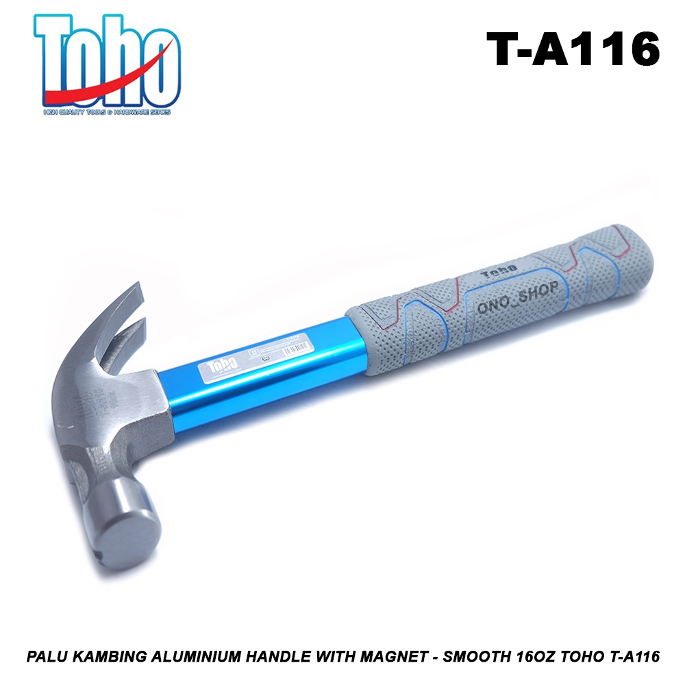 Jual Palu Kambing Aluminium Handle With Magnet - Smooth 16Oz Toho T-A116 | Shopee Indonesia