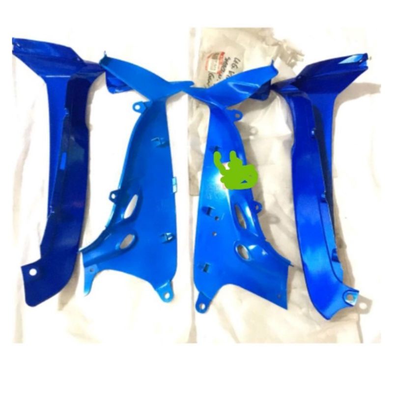 Jual Cover Sayap luar dalam Shogun r new 110 warna biru | Shopee Indonesia