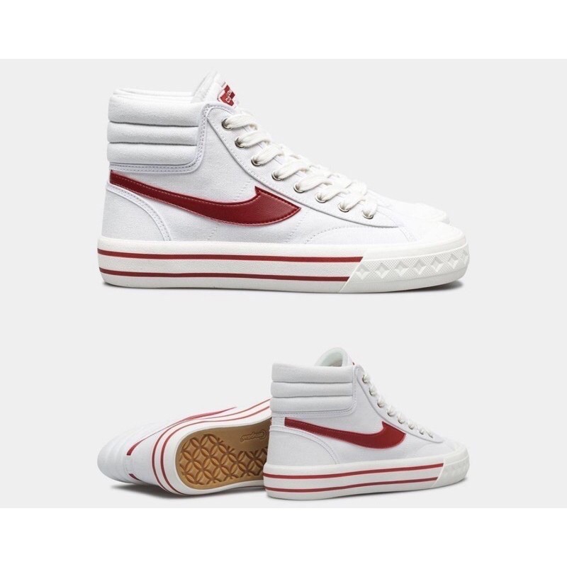 Jual COMPASS RETROGRADE HI WHITE RED | Shopee Indonesia