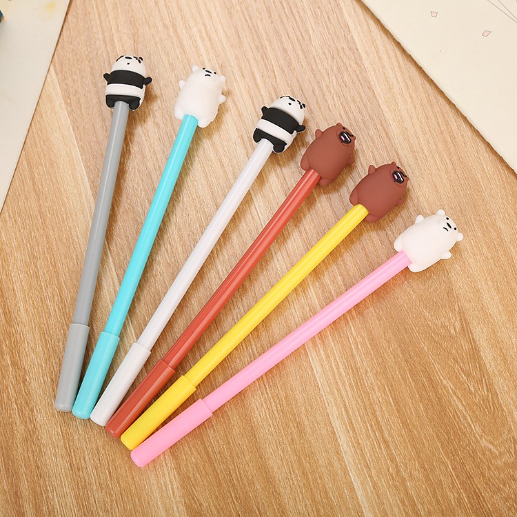 Jual Pena Karakter Pulpen Lucu / Pena Gel Cair Stationery Sekolah/Pen ...