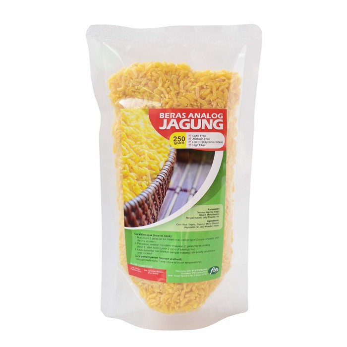 Jual Beras Analog Jagung Rendah Gula Cocok untuk Diabetes 250gr ...