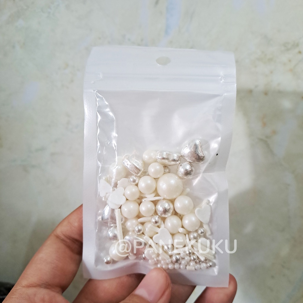 Jual Sprinkel mutiara/ Sprinkle hiasan ulang tahun warna warni ...
