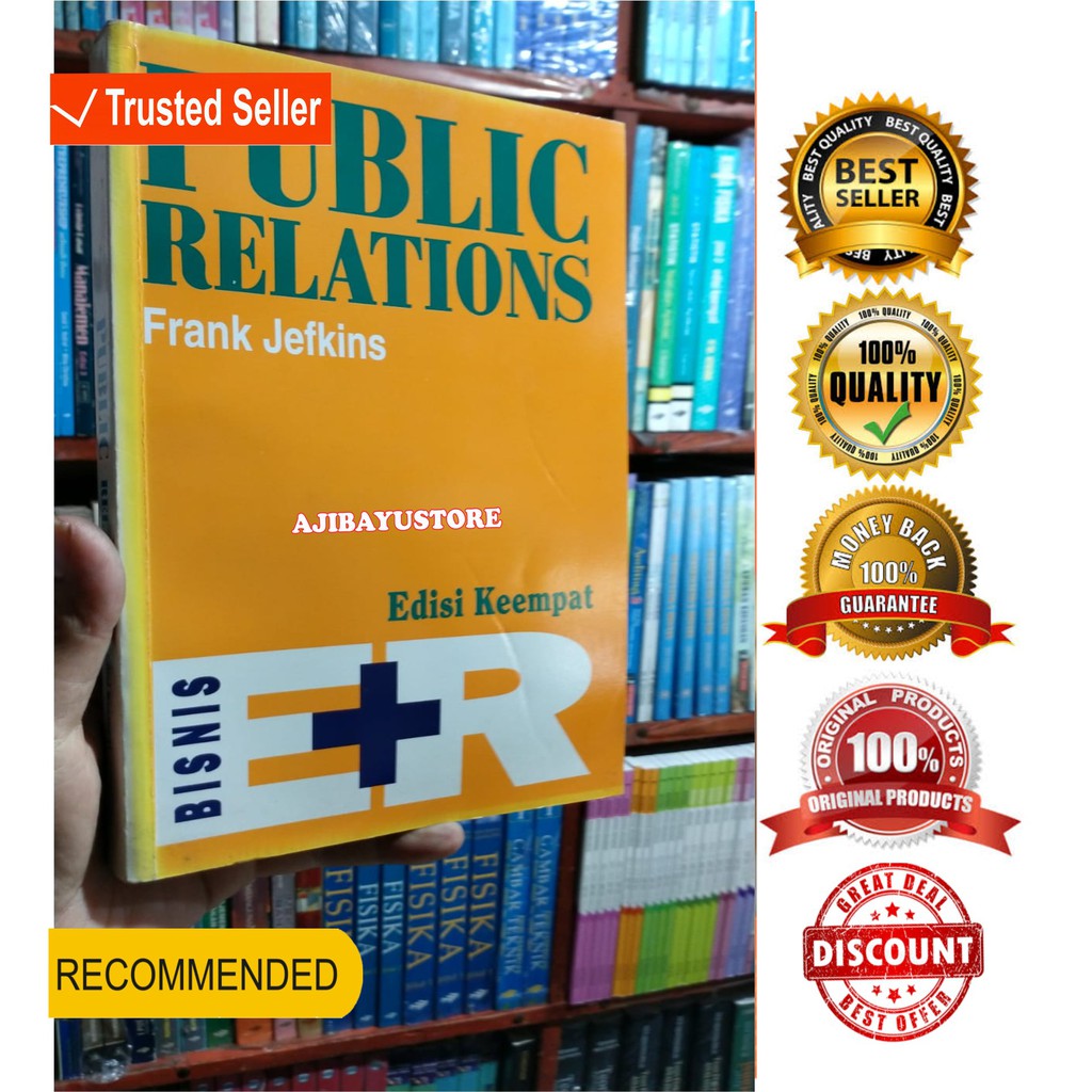 Jual Buku Public Relations Edisi Keempat Edisi 4 Frank Jefkins Erlangga ... Jual Buku Public Relations Edisi Keempat Edisi 4 Frank Jefkins Erlangga ...