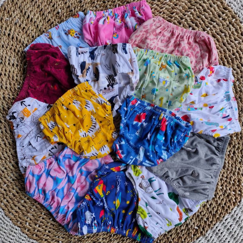 Jual Paket 3Pcs Celana dalam Anak Libby Velvet Cewek Cowok Usia 1 - 5 ...