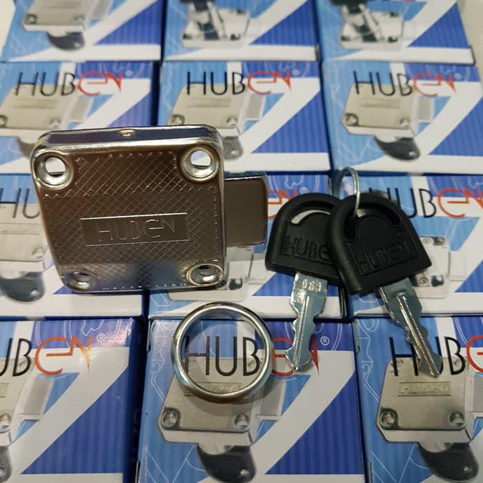 Jual Kunci Laci / Pintu Lemari Meja Kantor HUBEN Kerangka Padat HL 138 - 22 | Shopee Indonesia
