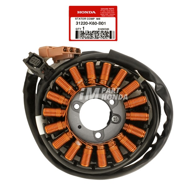 Jual 31220-K60-B01 Spool Spul Spol Stator Comp Vario 125 LED 2015 ...