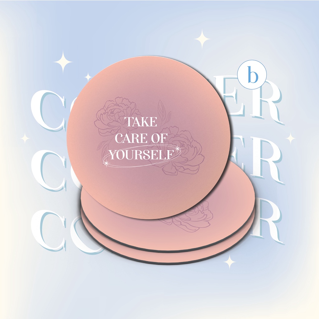 Jual Feragatha Coaster Tatakan Gelas Tatakan Minuman Wooden Coaster ...