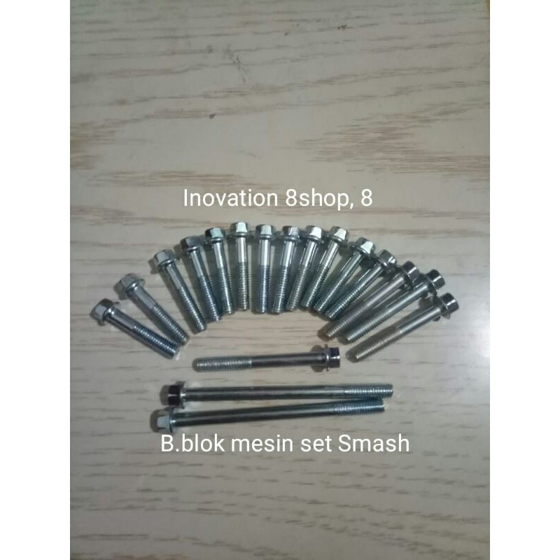 Jual BAUT BLOK MESIN SET SMASH/ BAUT MESIN SET SMASH | Shopee Indonesia