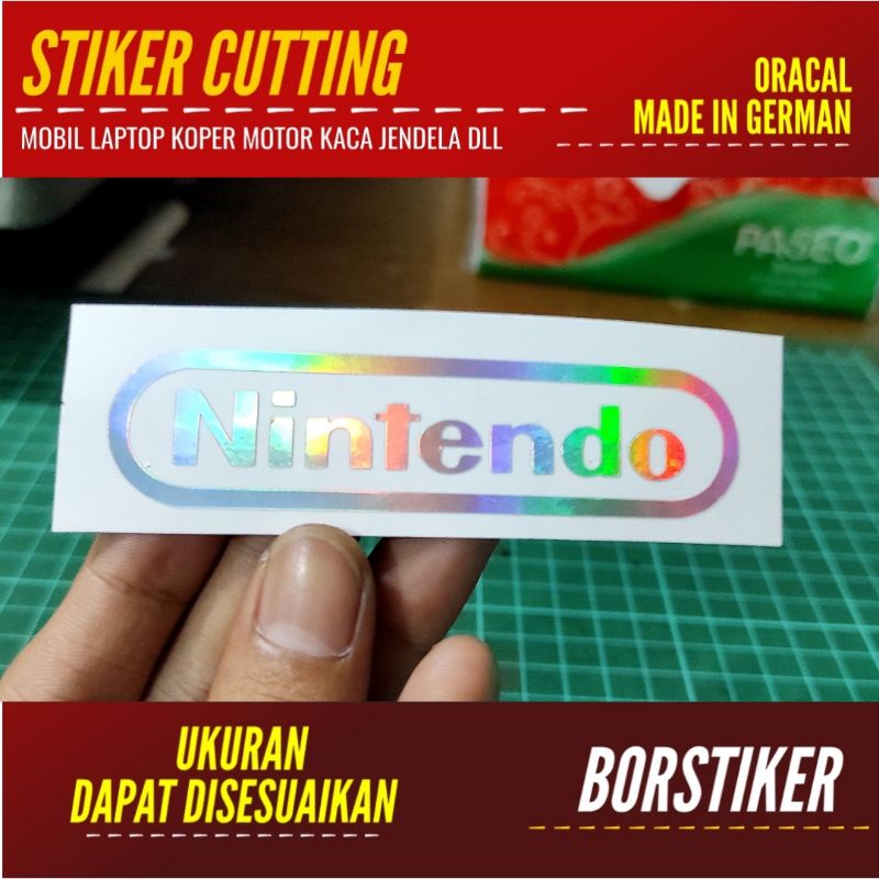 Jual STIKER NINTENDO | STICKER CUTTING BAHAN ORACAL CUSTOM LOGO DLL ...