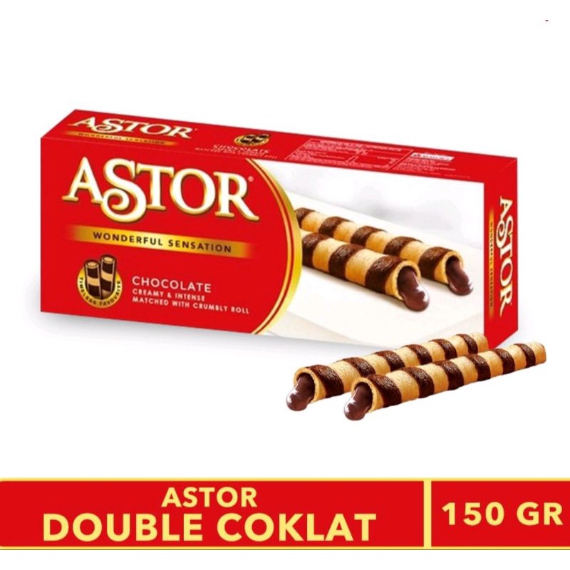 Jual Astor long coklat 150gr | Shopee Indonesia