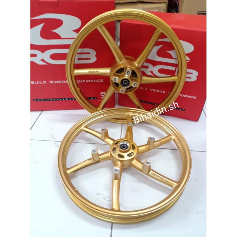 Jual velg rcb sp522 ring 17 160/160 palang 6 honda sonic 150r,supra gtr ...