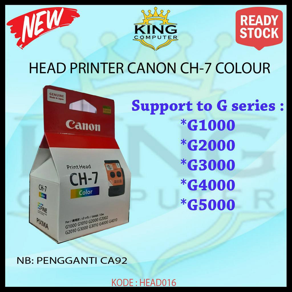 Jual PRINT HEAD CANON G1000 G2000 G3000 G4000 G1010 G2010 G3010 ...