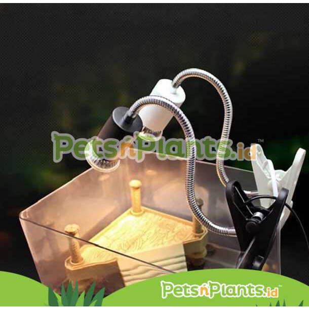 Jual FITTING LAMPU JEPIT Penghangat Reptil Kura Kura Keramik UVA UVB ...
