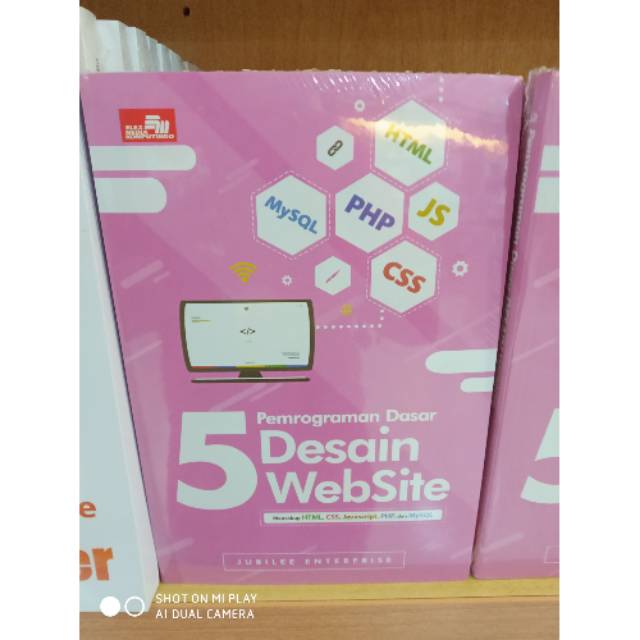 Jual Buku 5 lima pemrograman desain website | Shopee Indonesia