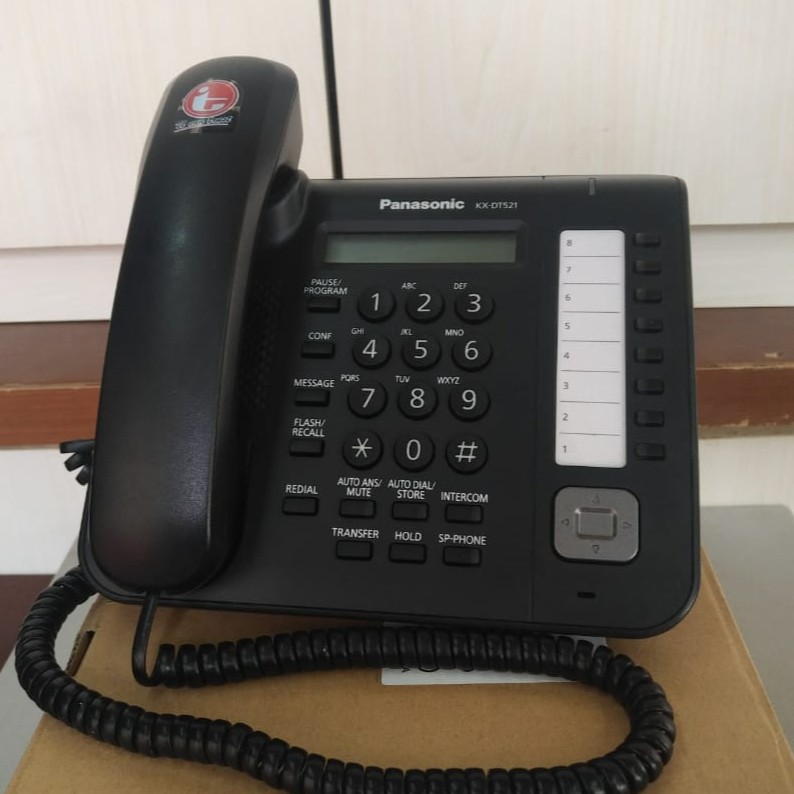 Jual Telepon Panasonic KX-DT521- Hitam | Shopee Indonesia