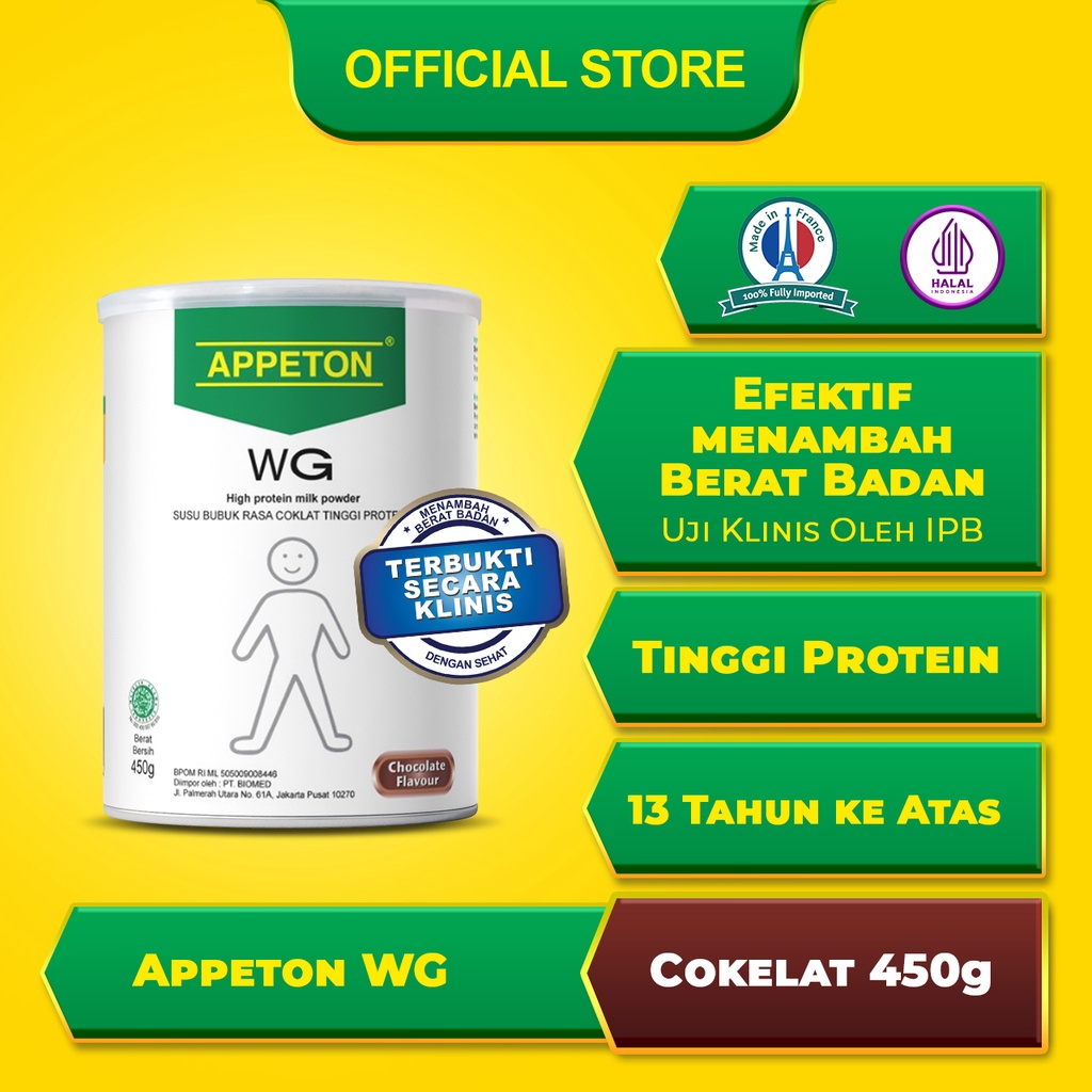 Jual Appeton Weight Gain Adult 450gr | Shopee Indonesia