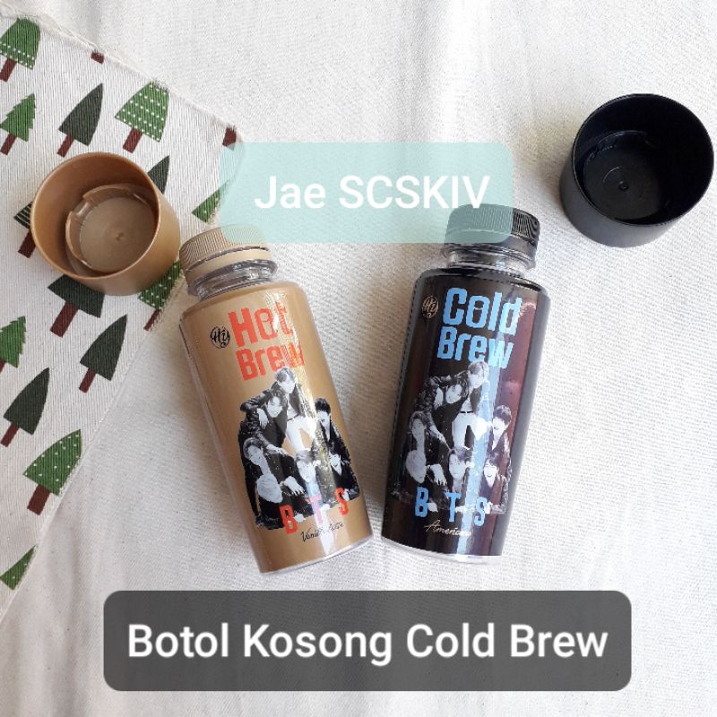 Jual BTS Cold Brew Botol Kosong / Botol Cold Brew BTS | Shopee Indonesia