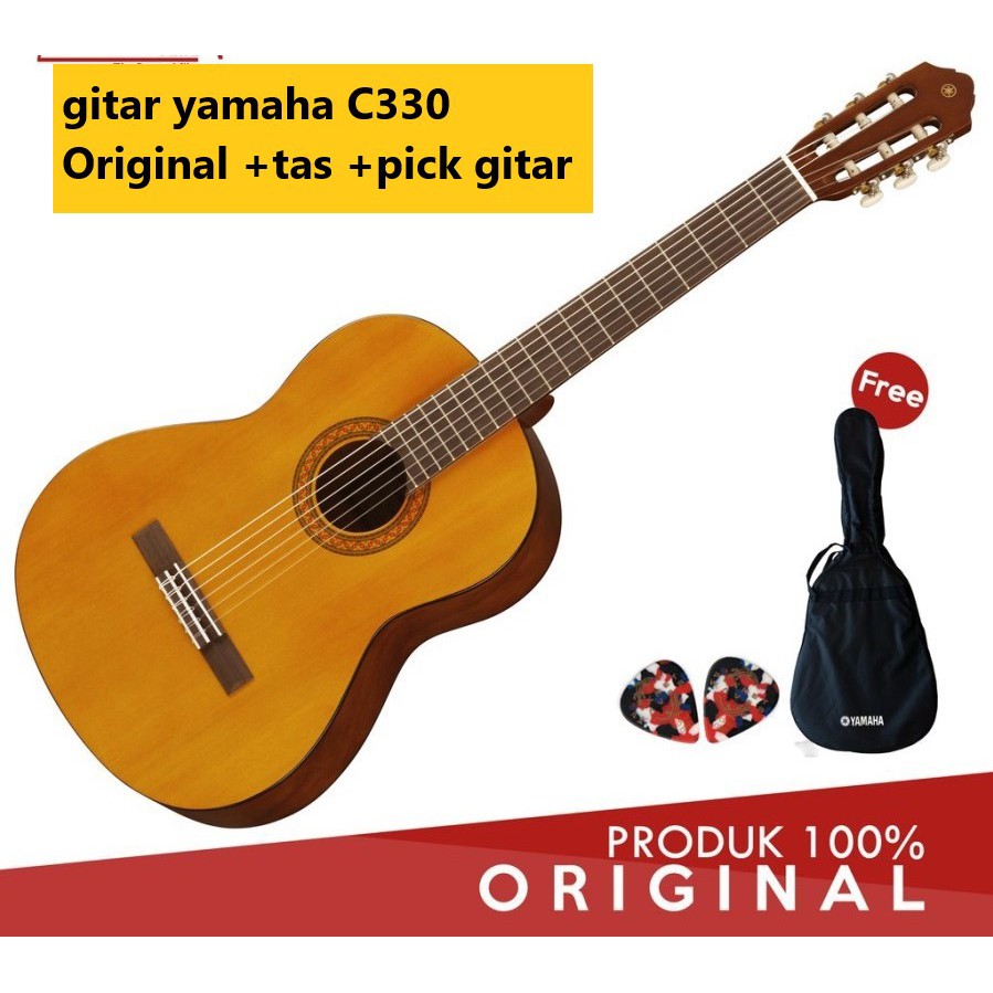 Jual Gitar Guitar Yamaha C330 C 330 nilon Classic Original +bonus tas ...