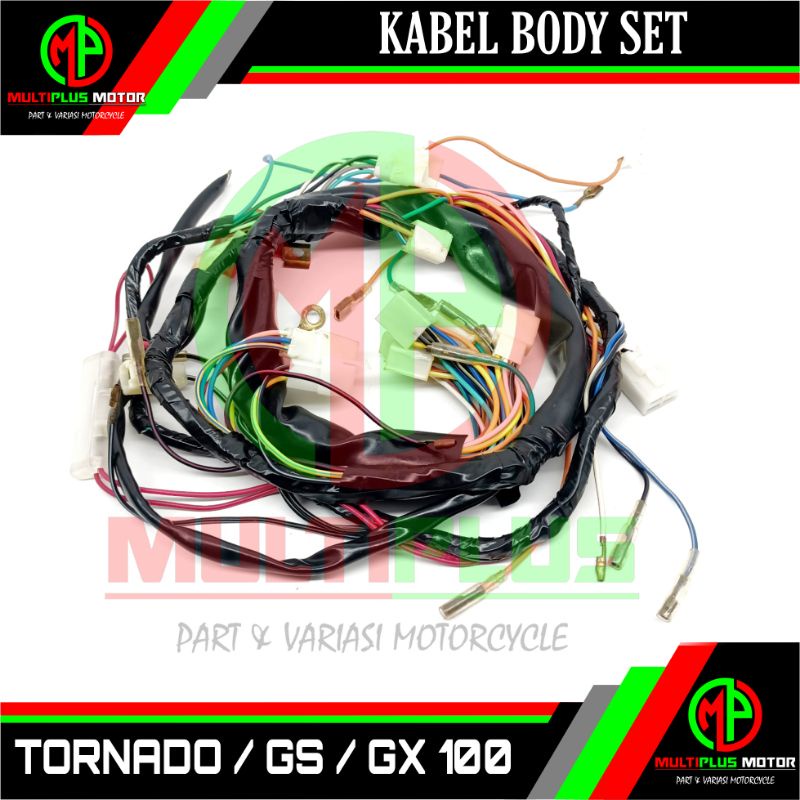Jual Kabel body Kabel bodi Kabel bodi motor set TORNADO,RC100,RC 100,GX ...