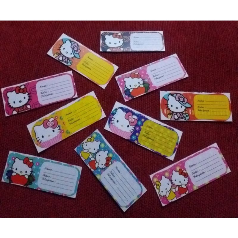 Jual Stiker Sticker Label Nama ( 3 buah ) | Shopee Indonesia