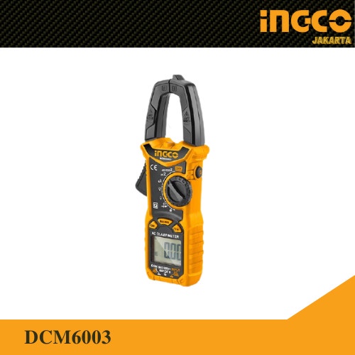 Jual Tang Ampere Amper Digital (AC/DC 6000 Count)Clamp Meter INGCO ...