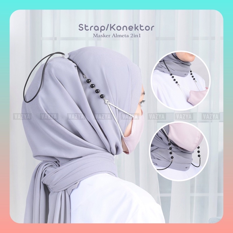 Jual Strap Mask Hijab Strap Mask Premium | Shopee Indonesia